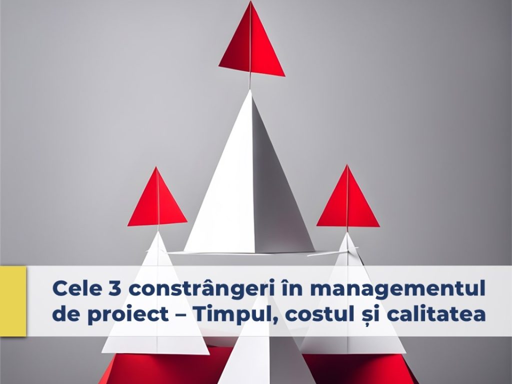Cele 3 constrângeri în managementul de proiect - Timpul, costul și ...