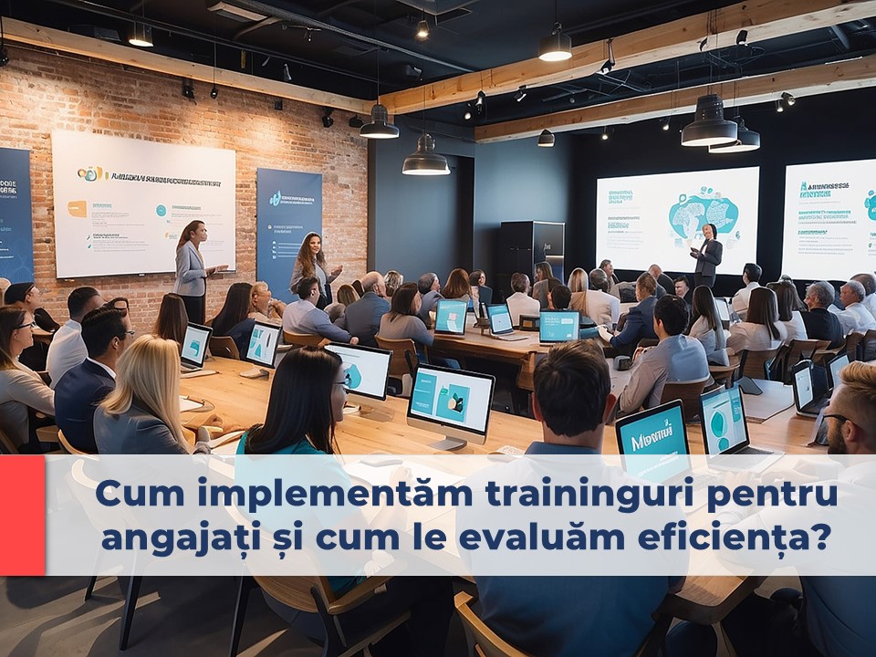 Cum implementăm traininguri pentru angajați și cum le evaluăm?